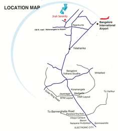 Jirah Developers And Builders Jirah Serenity Map - Rajankunte ...