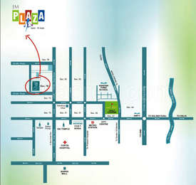 JM Housing Builders JM Plaza Map - Sector 76, Noida Location Map