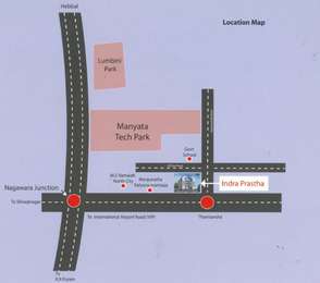 JMR Developers JMR Indraprastha Map - Thanisandra, Bangalore North ...