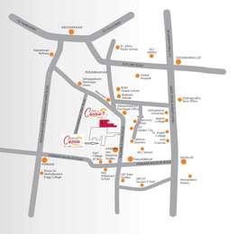 Jones Foundations Builders Jones Cassia Map - Ottiambakkam, Chennai ...