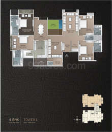 1 BHK / Bedroom Apartment / Flat for rent in JP Iscon Platinum Bopal ...