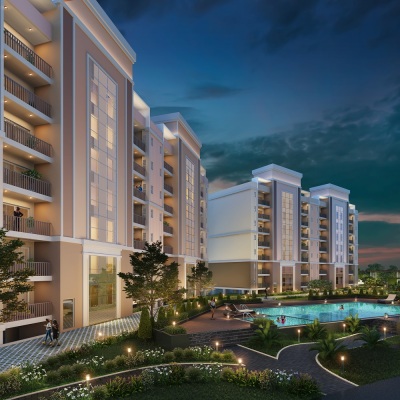 3 BHK Apartment / Flat for sale in JUBILEE GOLFVISTA Sector 91 Mohali ...