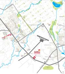 Jubilee Group Jubilee Square Map - Aerocity, Mohali Location Map