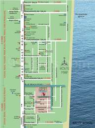 Junaid Constructions Junaid Waves Map - Neelankarai, Chennai Location Map