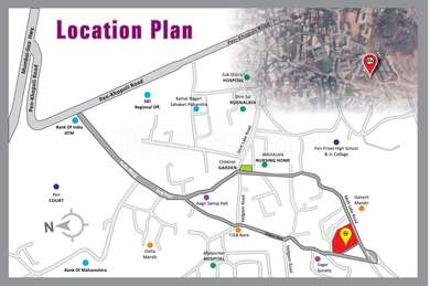 K N DEVELOPERS KN Sky Villas Map - Pen, Raigad Location Map