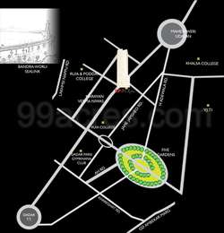 K Patel Realty K Patel Dev Ratna Map - Matunga, Mumbai Location Map