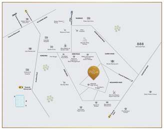 K Raheja Corp Raheja Stellar Map - Mohammed Wadi, Pune Location Map