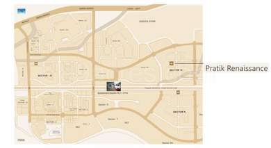 Pratik Construction Pratik Renaissance Map - Sector-18 Ulwe, Navi Mumbai Location Map