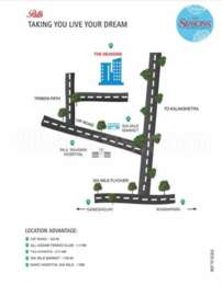 Kaizen Constructions Kaizen The Seasons Map - VIP Road, Guwahati ...