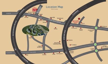 Kaku Infra Developers Kaku Green Rich Homes Map - Srisailam Highway ...