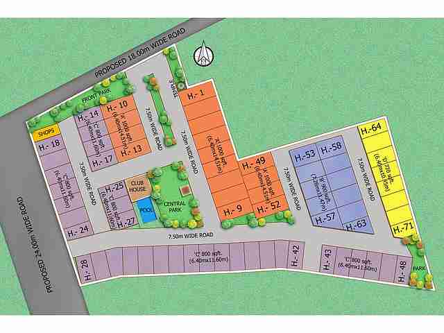 Kalash Royal Villas Salaiya, Bhopal | Price List & Brochure, Floor Plan ...