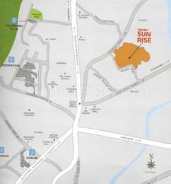 Kalpataru Limited Kalpataru Sunrise Map - Balkum, Mumbai Thane Location Map