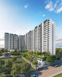 2 BHK / Bedroom Apartment / Flat for rent in Kalpataru Park Riviera ...