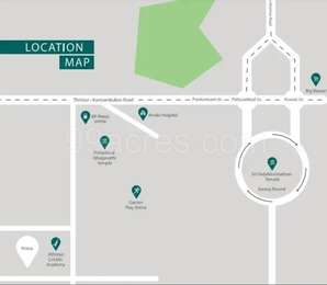 Kalyan Developers Kalyan Prima Map - Mundur, Thrissur Location Map
