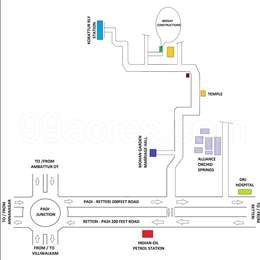 Beekay Constructions Beekay Aishwariyam Map - Korattur, Chennai ...