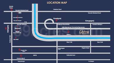 Kamakshi Developers Kamakshi Galaxy Farms Map - Kisan Path, Lucknow ...