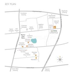 Kamlesh Gandhi Projects Ultima Lifestyle Map - Waghodia Road, Vadodara ...