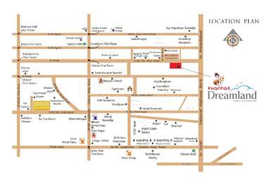 Kanha Dreamland Map - Kendranagar, Vadodara Location Map
