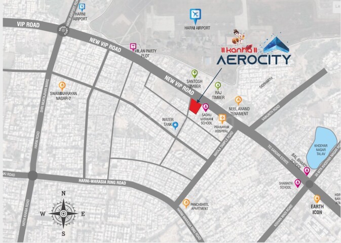 Kanha Aerocity Harni, Vadodara | Price List & Brochure, Floor Plan ...
