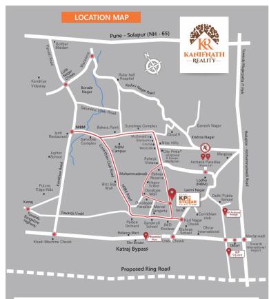 Kanifnath Reality Kanifnath Royal KP Stellar Map - Mohammed Wadi, Pune ...