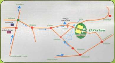 Kanva Farms Kanva Farm Map - Adivali, Mumbai Location Map