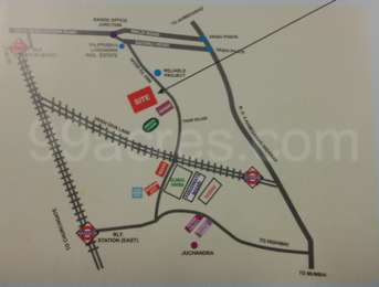 Kapil Realty Kapil Kamla Enclave Map - Naigaon East, Mumbai Location Map