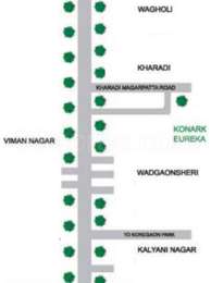 Karia Developers Karia Konark Eureka Map - Shree Datta Colony, Pune ...