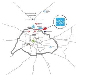 Karle Infra Karle Town Centre Map - Nagavara, Thanisandra Main Road ...