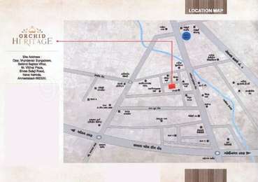 Karnavati Developers Karnavati Orchid Heritage Map - Nava Naroda ...