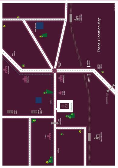 Kashish Park Realtors Builders Iris at Kashish Park Map - Naupada ...