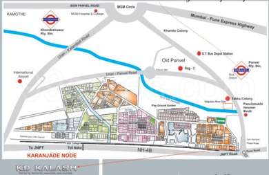 KD Group and Satpanth Group KD Kalash Map - Karanjade, Navi Mumbai ...