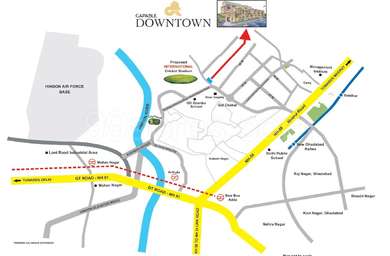 Capable Buildwell Downtown The Emporia Map - Raj Nagar Extension ...