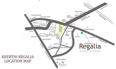 Keerthi Estates Builders Keerthi Regalia Map - Doddakannelli, Sarjapur ...