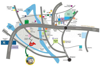 Keerthi Estates Builders Keerthi Richmond Villas Map - Sun City ...