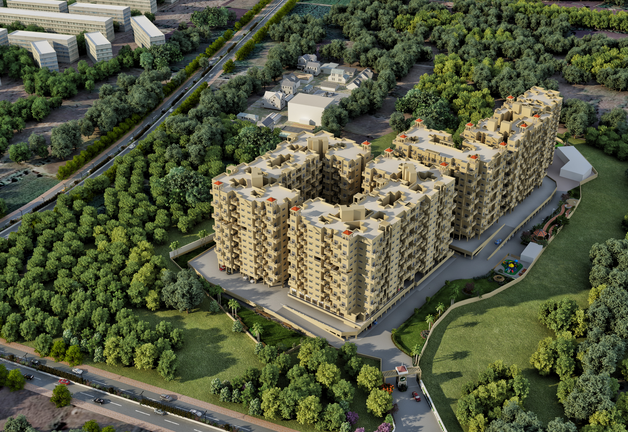 Kesar Vighnaharta Group Kesar Tree Town Photos And Videos - Moshi, Pune ...