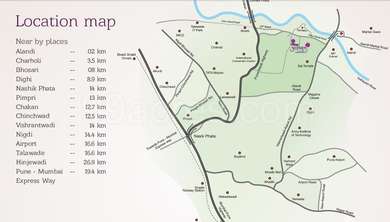 Kesar Group And Dhaneshwar Vision Developers Kesar Aaradhyam Map ...