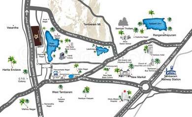 Kesariya Housing Developers Kesariya Swarnagiri Map - Tambaram, Chennai ...