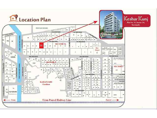 Keshar Kunj Navi Mumbai, Karanjade | Price List & Brochure, Floor Plan ...