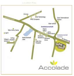 Kethana Eternal Projects Builders Kethana Accolade Map - Doddakannelli ...