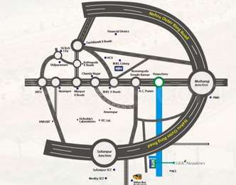 Keystone Developers Hyderabad SBR Meadows Map - Patancheru, Hyderabad ...