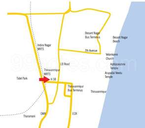 Kgeyes H38 Map - Kamaraj Nagar, Chennai Location Map