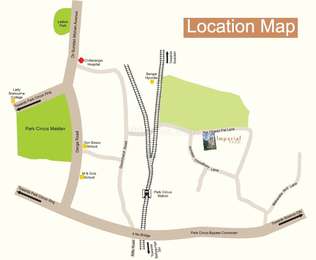 KGN Realty KGN Imperial Park Map - Gobra, Kolkata South Location Map