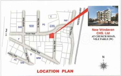Welfare Properties Welfare New Vrindavan CHS Map - Vile Parle West ...