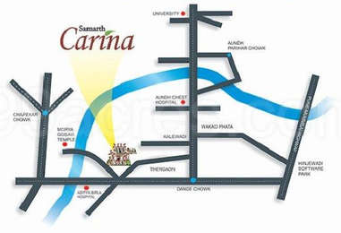Khinvasara Associates And Builders Khinvasara Samarth Carina Map ...