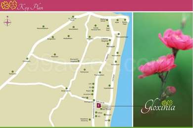 Khurinji Homes Khurinji Gloxinia Map - Sholinganallur, Chennai Location Map