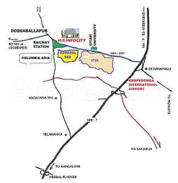 Kiran and Kashi Constructions NS Info City Map - Doddaballapur ...