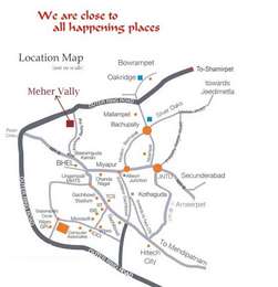 Kiran Constructions Builders Kiran Brindavan Map - Beeramguda ...