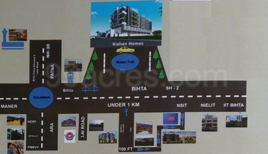 Kishan Homes Patna, Bihta | Price List & Brochure, Floor Plan, Location ...