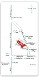 KG Developers KG 360 Degrees IT Business Park Map - Perungudi, Chennai ...