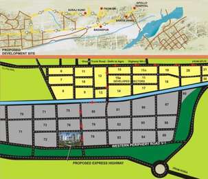 Klj Town Planners Builders KLJ Espana Map - Sector 77, Faridabad ...